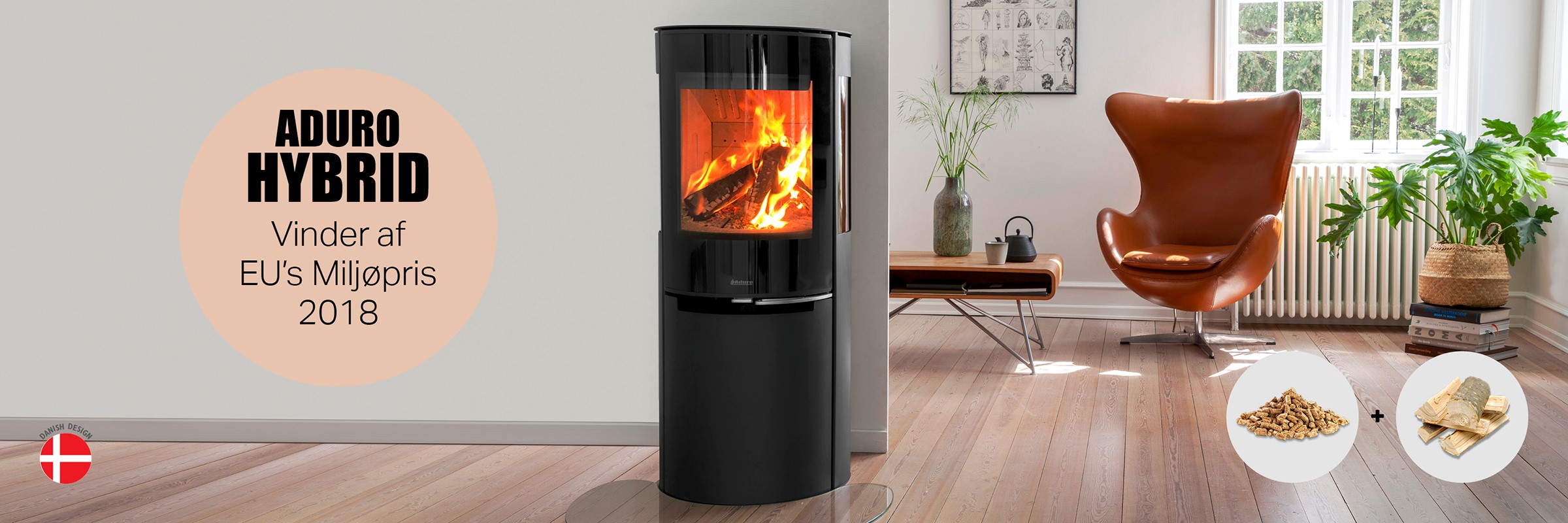 Brændeovn | Find de bedste brændeovne på Aduro.dk